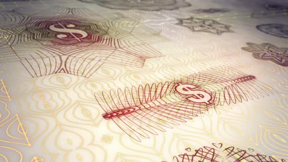 Paper Currency Scrolling Background Loop, Motion Graphics | VideoHive