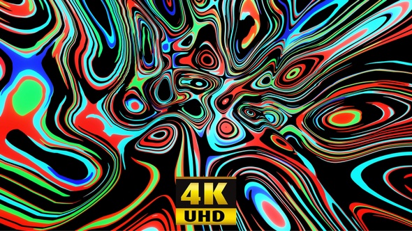 Neon Plasma Brain Explosion 4K, Motion Graphics | VideoHive