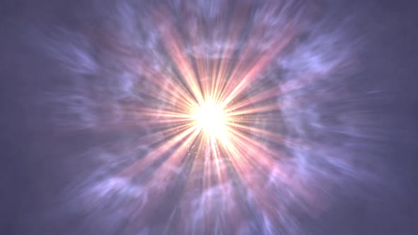 Hd Golden Center Light Rays With Clouds 30 Sec, Motion Graphics | VideoHive