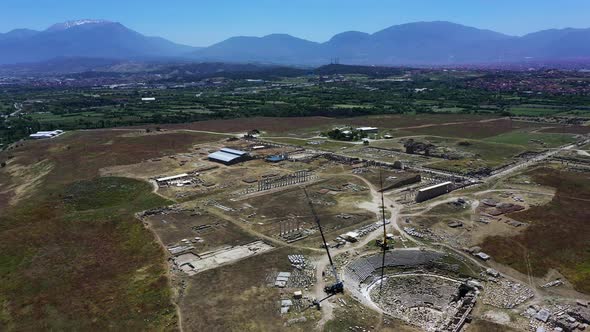 The ancient city Laodicea on the Lycus., Stock Footage | VideoHive
