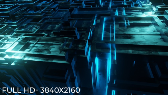 Futuristic High-Tech Motion Background, Motion Graphics | VideoHive
