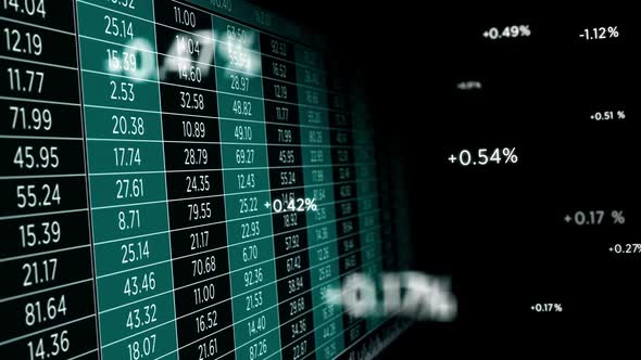 Stock Market Bar Graph trading, Motion Graphics | VideoHive