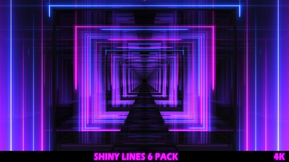 Shiny Lines 6 Pack, Motion Graphics | VideoHive