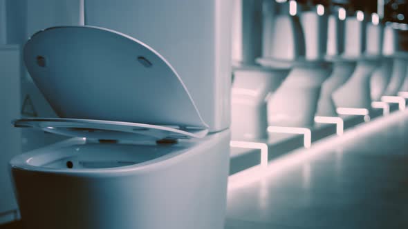 Rotating Toilet Bowl, Stock Footage | VideoHive