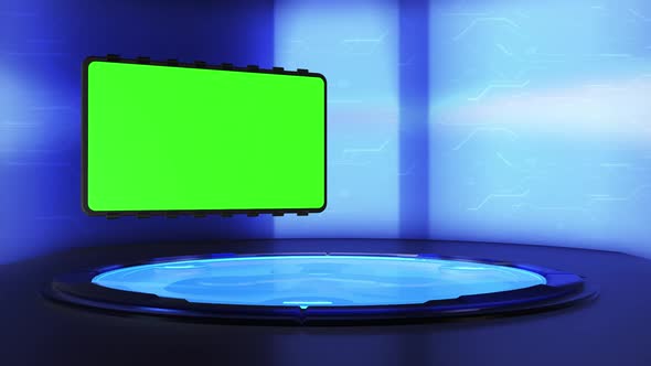 Platform News Studio - Green Screen G23, Motion Graphics | VideoHive