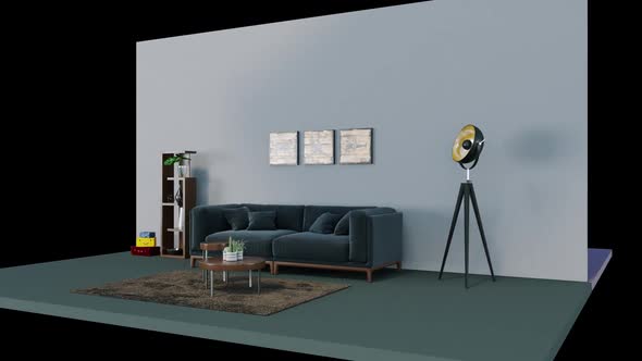 Rotating Room, Motion Graphics | VideoHive