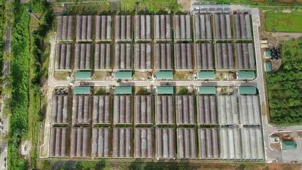Prawn Fish Farm Aerial, Stock Footage | VideoHive