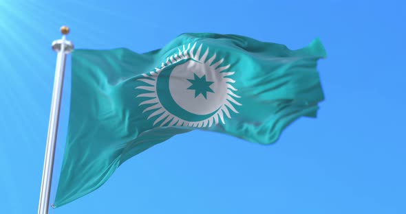Flag of the Turkic Council, Motion Graphics | VideoHive