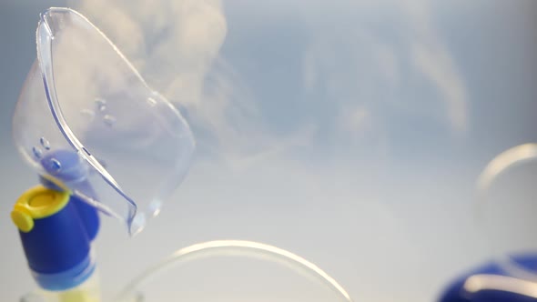 Oxygen Mask of Nebulizer, Medical Equipment for Pneumonia, Covid, Sars ...