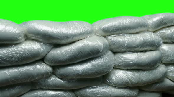 Passing Cocaine Bags Green Screen Isolated, Stock Footage | VideoHive