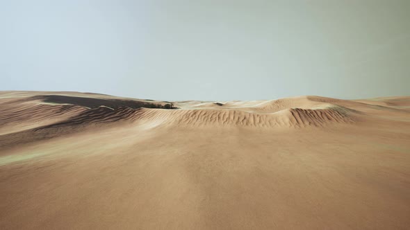 Sunset Over the Sand Dunes in the Desert, Motion Graphics | VideoHive