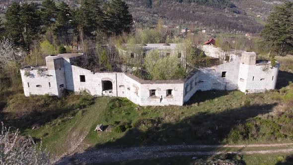 Old Abandoned Military Fort - V1 , Stock Footage | VideoHive