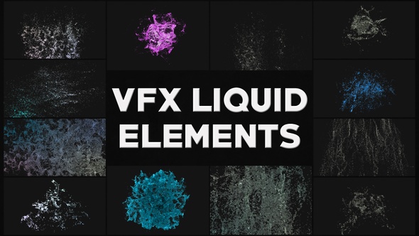 VFX Liquid Elements | Motion Graphics Pack, Motion Graphics | VideoHive