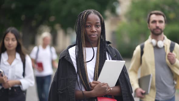 Multiracial High School Students Going to Classes, Stock Footage ...