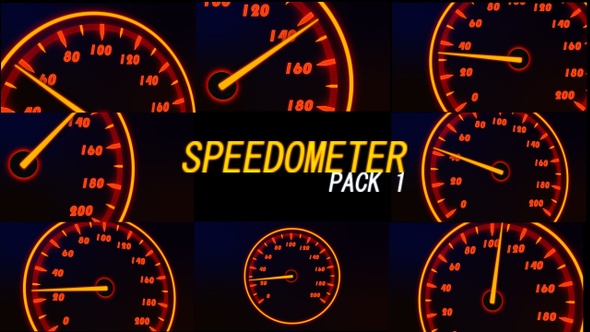 Speedometer Pack 1, Motion Graphics | VideoHive