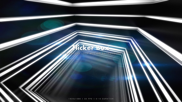 Stripes Flicker Box 1, Motion Graphics | VideoHive