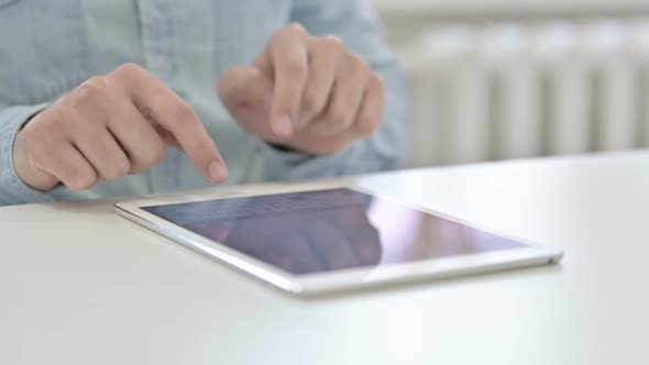 Typing Email on Tablet, Stock Footage | VideoHive