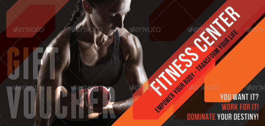 Sport Activity Gift Voucher V26, Print Templates | GraphicRiver