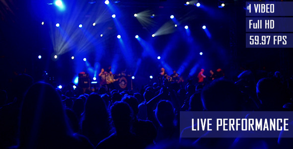 Crowd At Live Concert, Stock Footage | VideoHive
