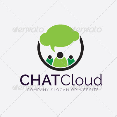 Chat Cloud Logo, Logo Templates | GraphicRiver