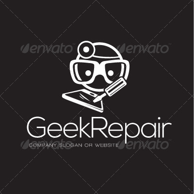 Geek Repair Logo, Logo Templates | GraphicRiver