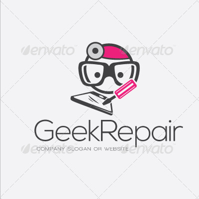 Geek Repair Logo, Logo Templates | GraphicRiver
