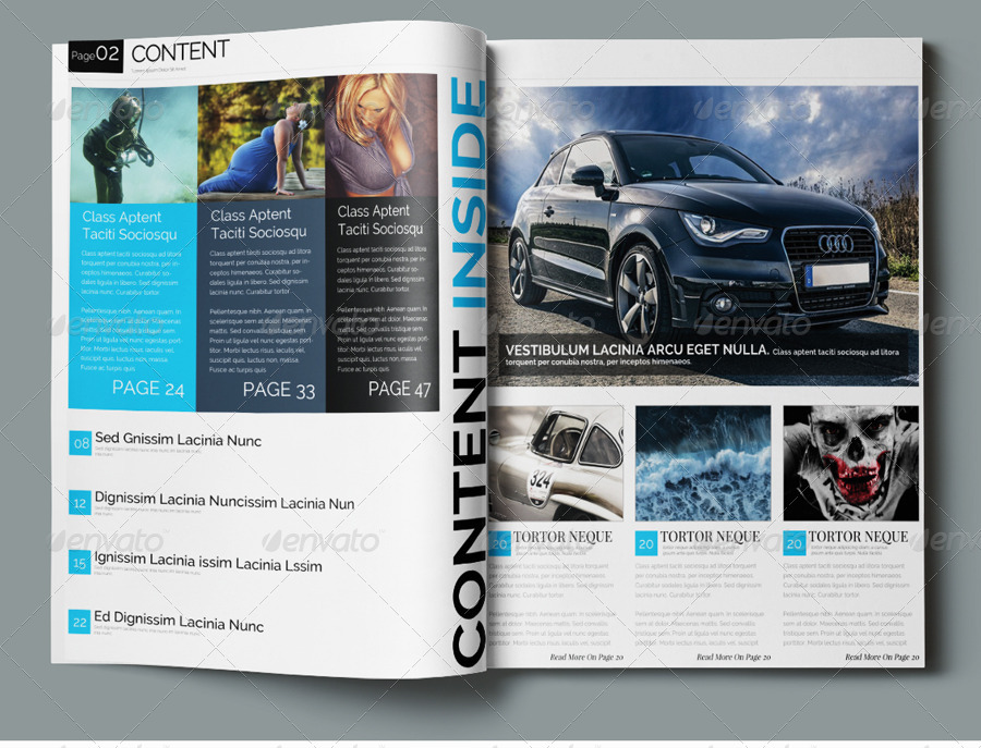 News Magazine Template, Print Templates | GraphicRiver