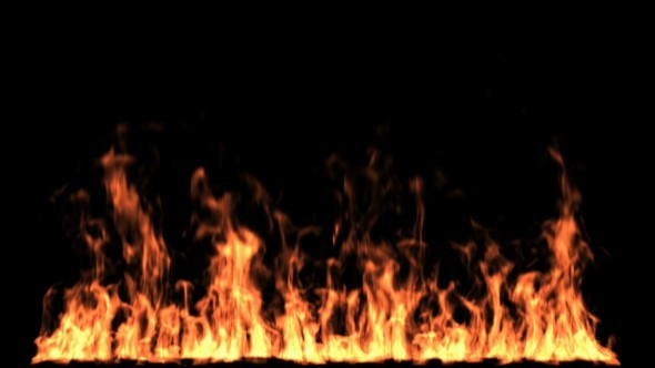 Isolated Fire, Stock Footage | VideoHive