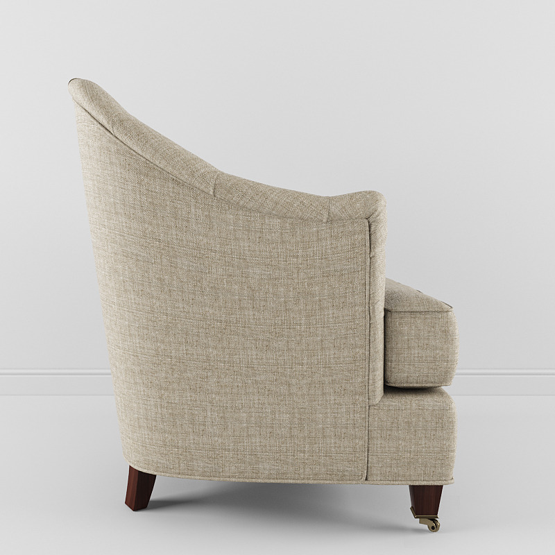 Baker Furniture - Windsor Lounge Chair by Libray | 3DOcean