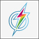 Circle Flash Electric Rainbow Logo, Logo Templates | GraphicRiver
