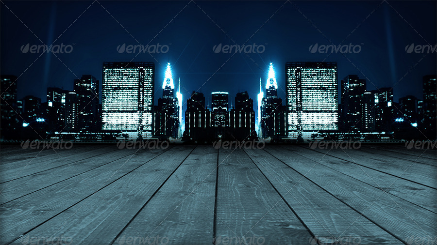HD City Stage Backgrounds, Graphics | GraphicRiver