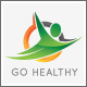 Go Healthy Live Logo, Logo Templates | GraphicRiver