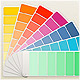 Fan Color Chart Mock-Up, Graphics | GraphicRiver