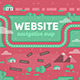 Navigation Map of Website, Vectors | GraphicRiver