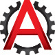 Letter A Gear Logo, Logo Templates | GraphicRiver