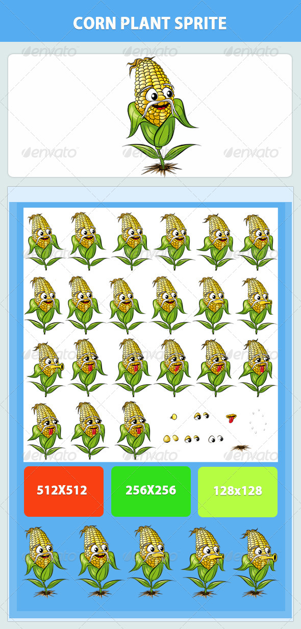 Man Eating Plant Animation Sprites For Game Developers