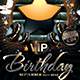VIP Birthday Party Flyer, Print Templates | GraphicRiver