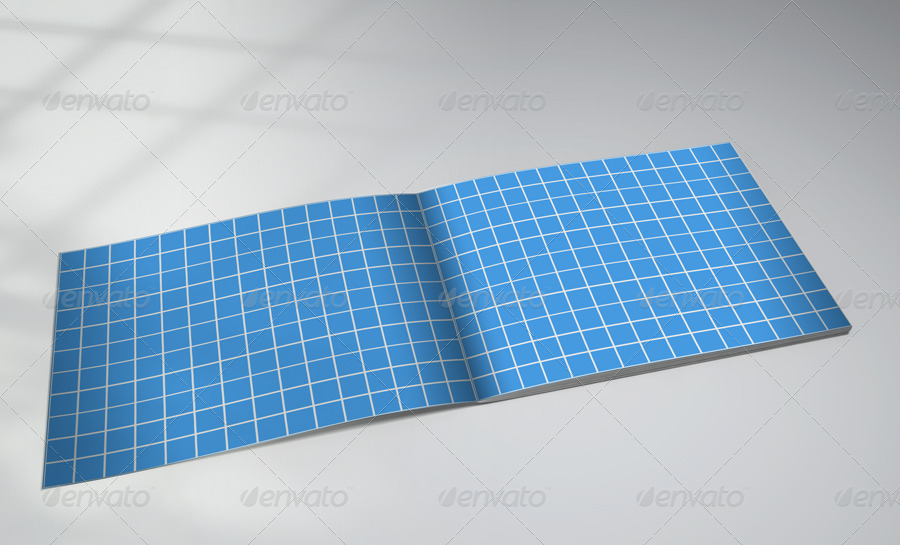 Horizontal Brochure Mock-Up, Graphics | GraphicRiver