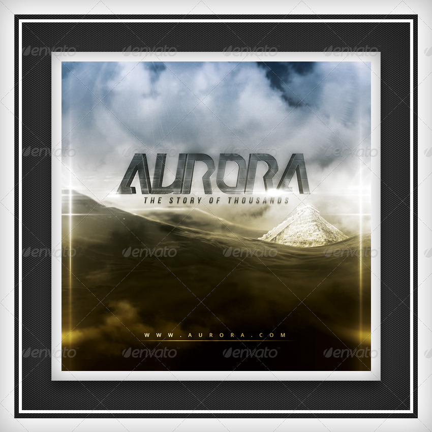 Aurora - Cd Cover, Print Templates | GraphicRiver