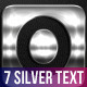 7 Silver Text Styles Premium by Dkasparov | GraphicRiver