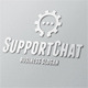 Support Gear Chat Logo, Logo Templates | GraphicRiver