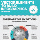 Vector Infographic Chart Elements to Business Data, Infographics ...