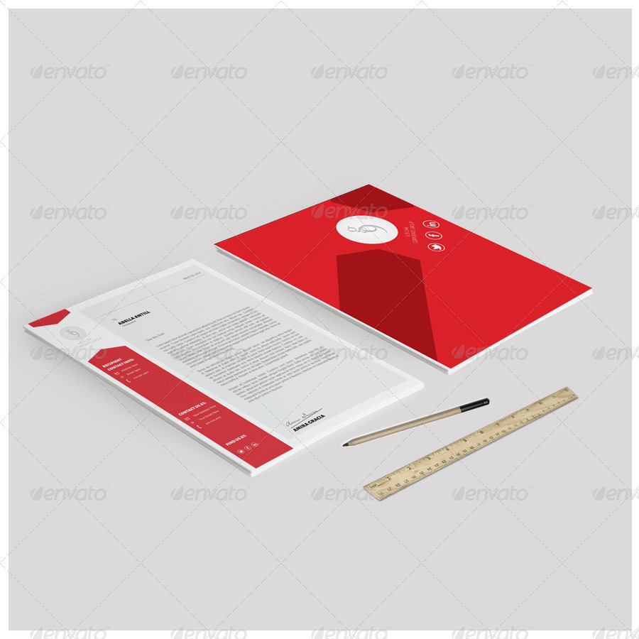 Letterhead Package , Print Templates | GraphicRiver