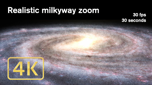 Realistic Milkyway, Motion Graphics | VideoHive