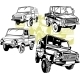 Off-Road Cars - Vector Set., Vectors | GraphicRiver