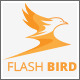 Flash Eagle Bird Logo, Logo Templates | GraphicRiver