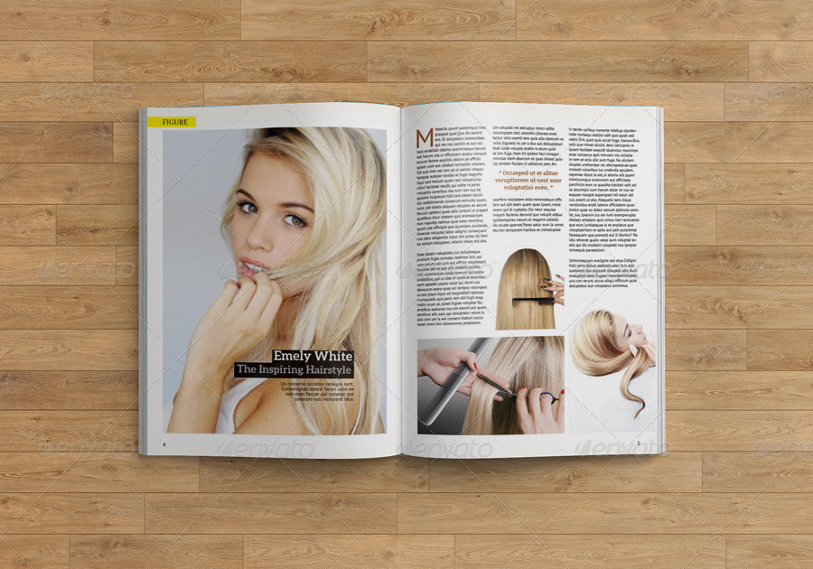 Elements Magazine Template, Print Templates | GraphicRiver