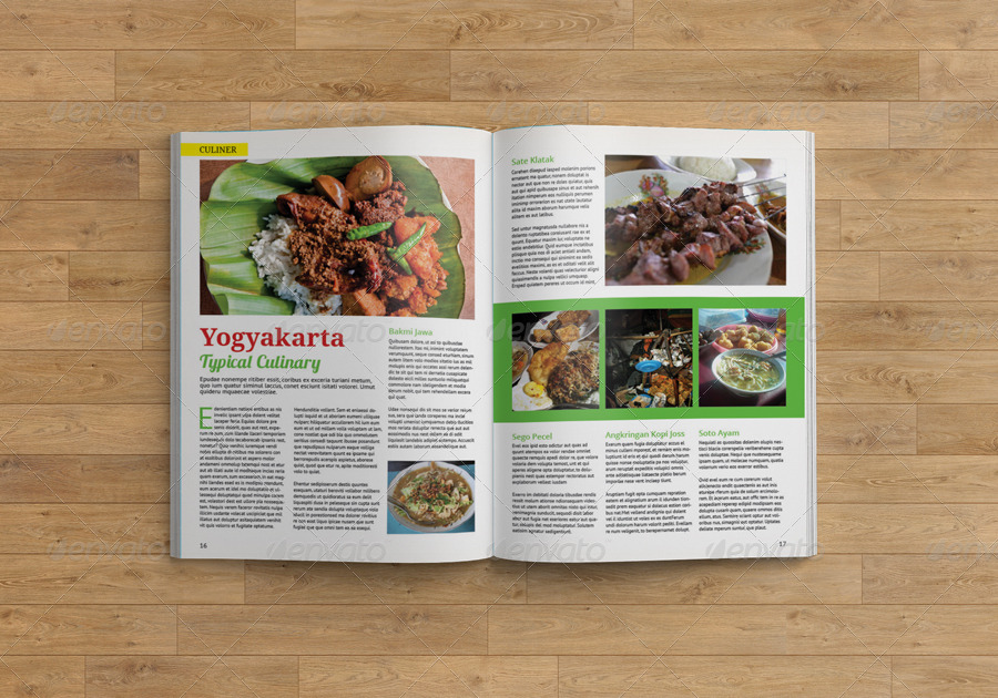 Elements Magazine Template, Print Templates | GraphicRiver