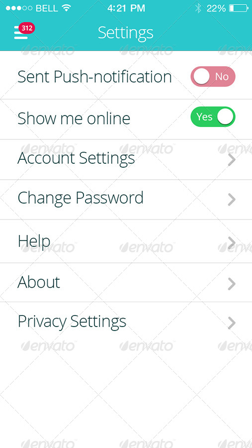 OS Phone Full Mobile App UI Kit Design, Web Elements | GraphicRiver