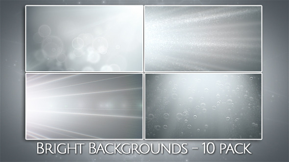 Bright Backgrounds - 10 Loops, Motion Graphics | VideoHive